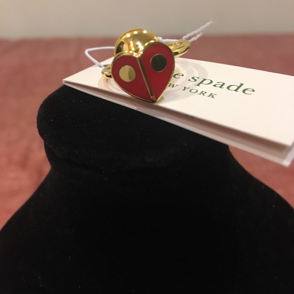 kate spade | Jewelry | Nwt Kate Spade Ladybug Ring | Poshmark